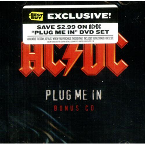 AC/DC Plug Me In [Bonus CD] US CD single (CD5 / 5") (417387)